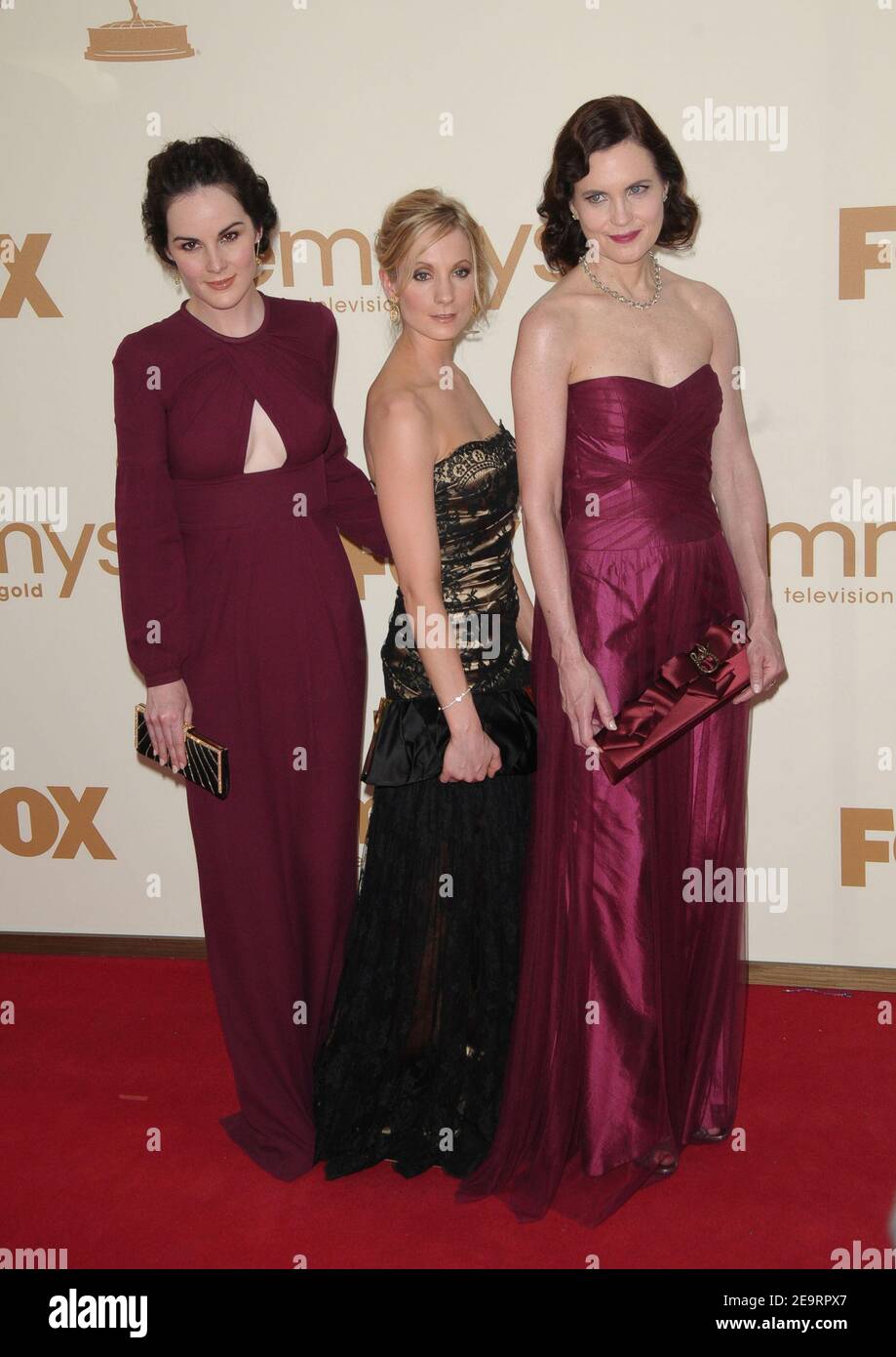 Michelle Dockery, Elizabeth McGovern, Joanne Froggatt at the 2011 ...