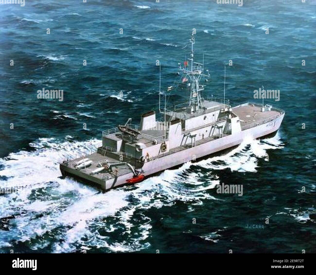 MSH-1 Cardinal-class Minesweeper Hunter SES - DN-SC-84-01659 Stock Photo - Alamy
