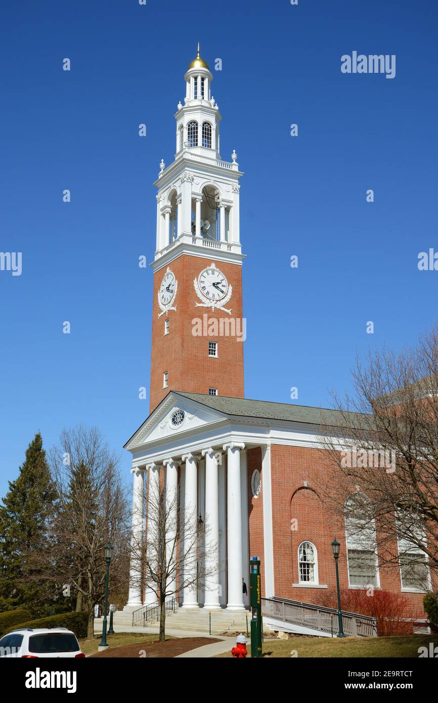 Ira Allen Chapel in University of Vermont (UVM), Burlington, Vermont VT ...