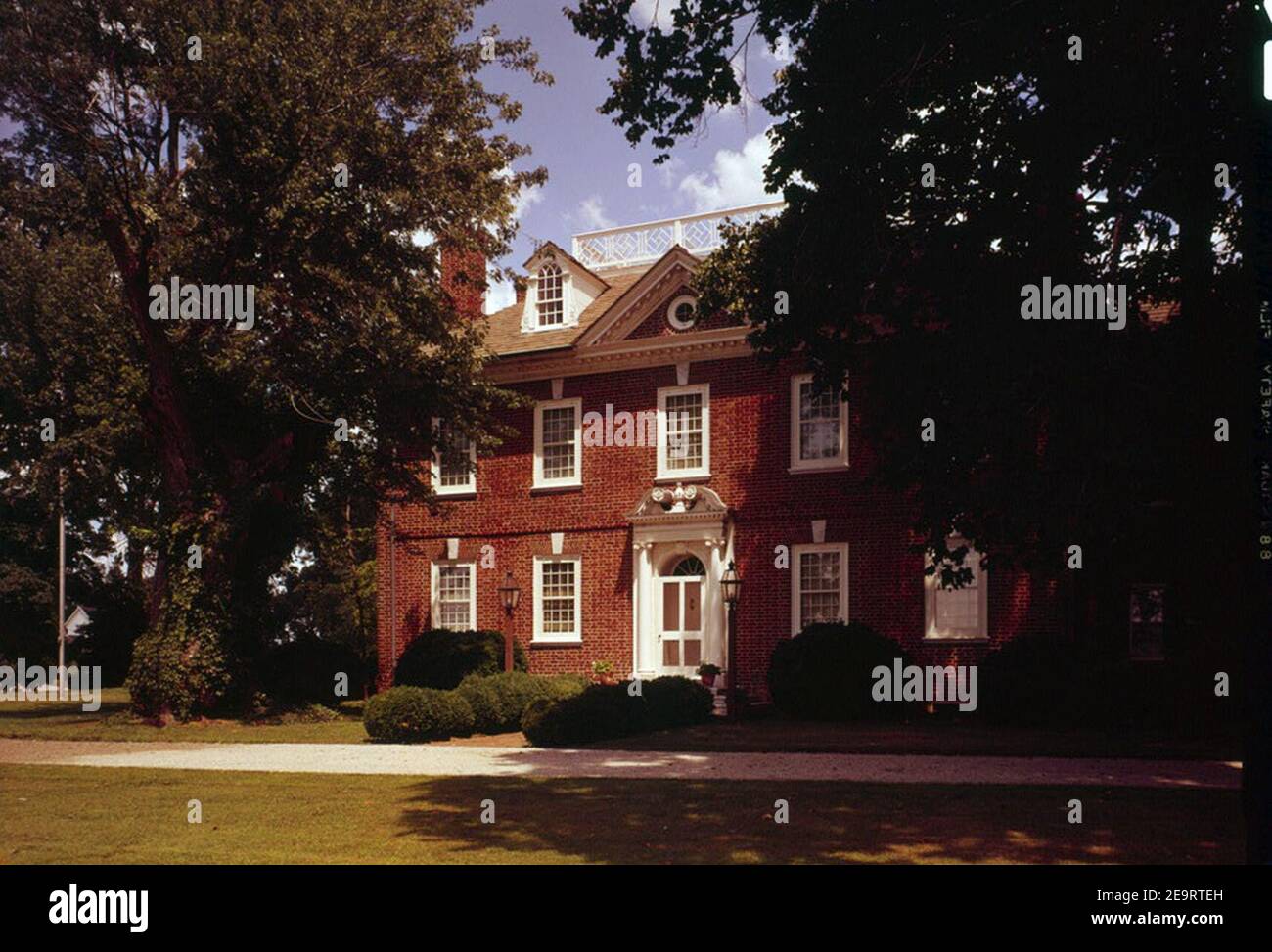 Mt. Harmon Earleville HABS1 Stock Photo - Alamy