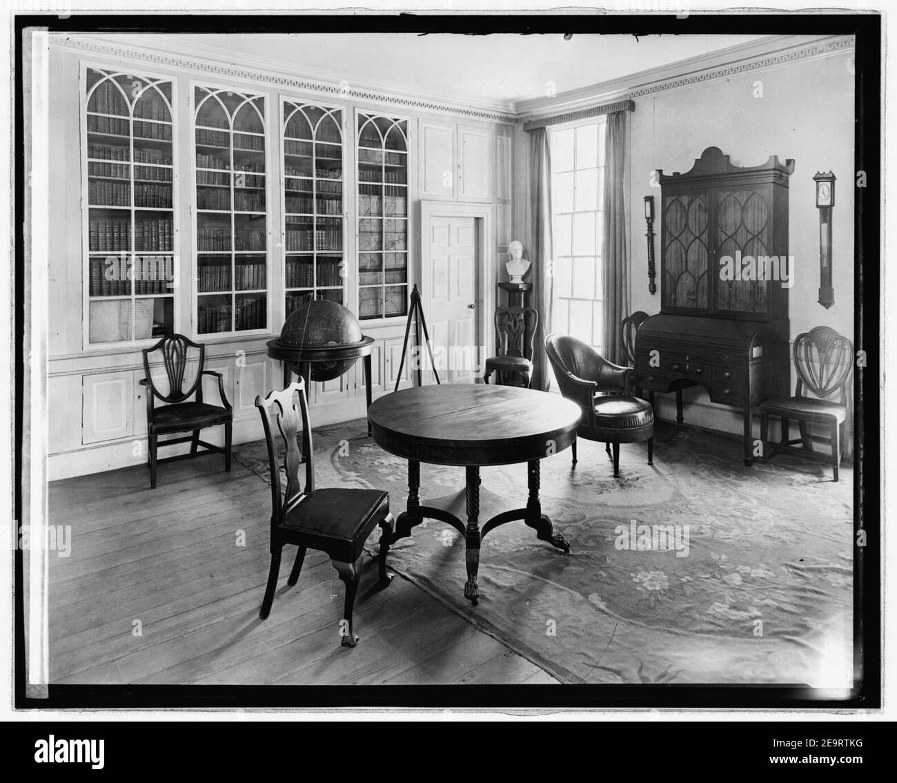 Mt. Vernon, (Virginia), library Stock Photo - Alamy