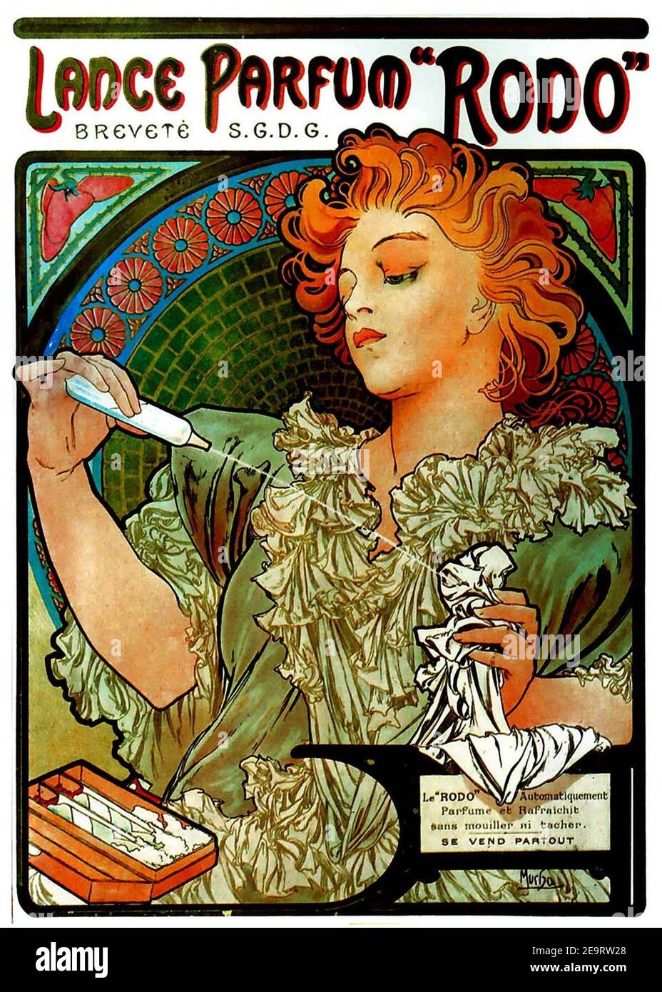 Mucha -Lance Parfum Rodo Stock Photo - Alamy Mucha -Lance Parfum Rodo Stock Photo - Alamy