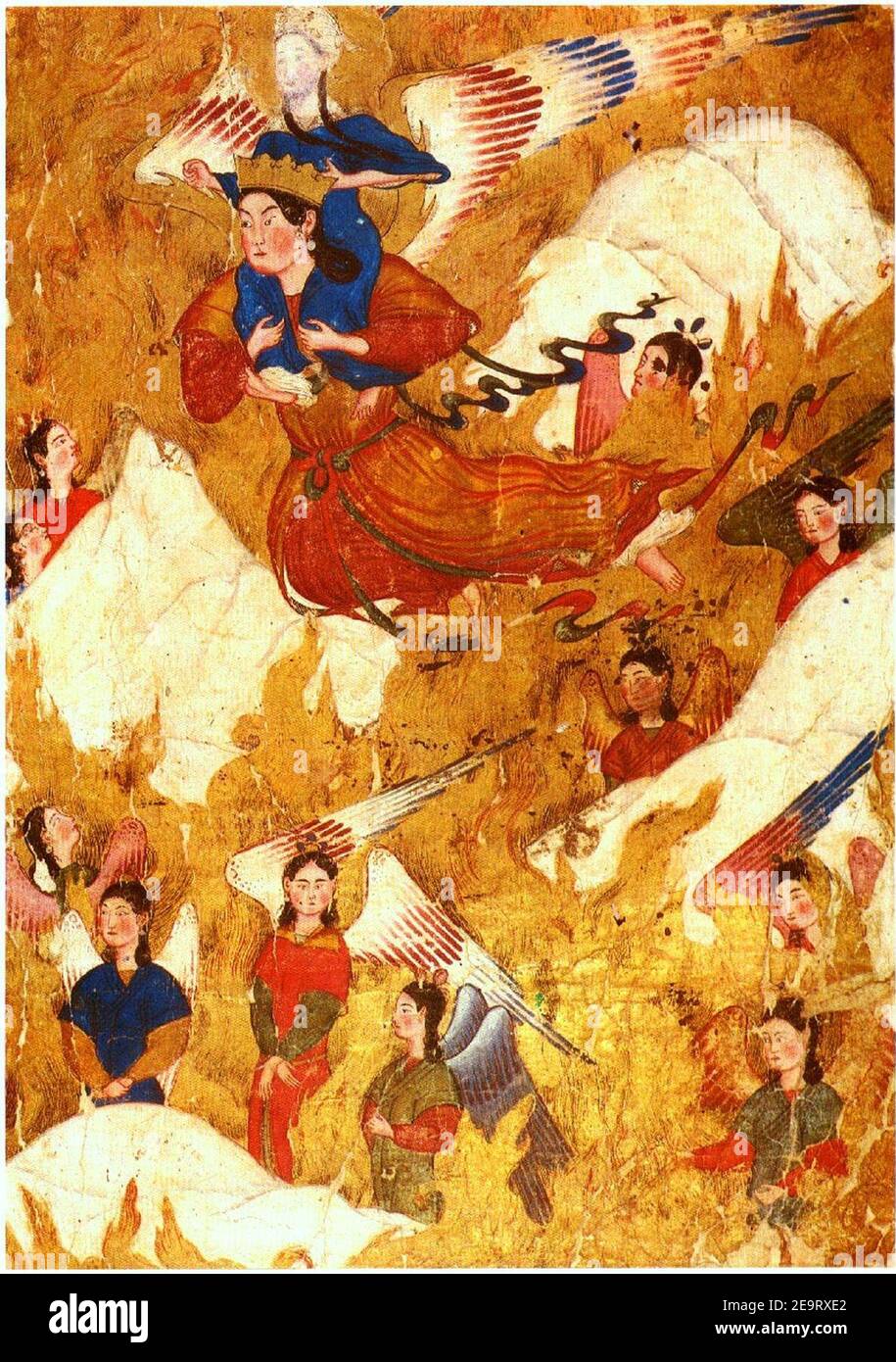 Muhammad and the Angel Gabriel by Ahmad Musa Stock Photo - Alamy