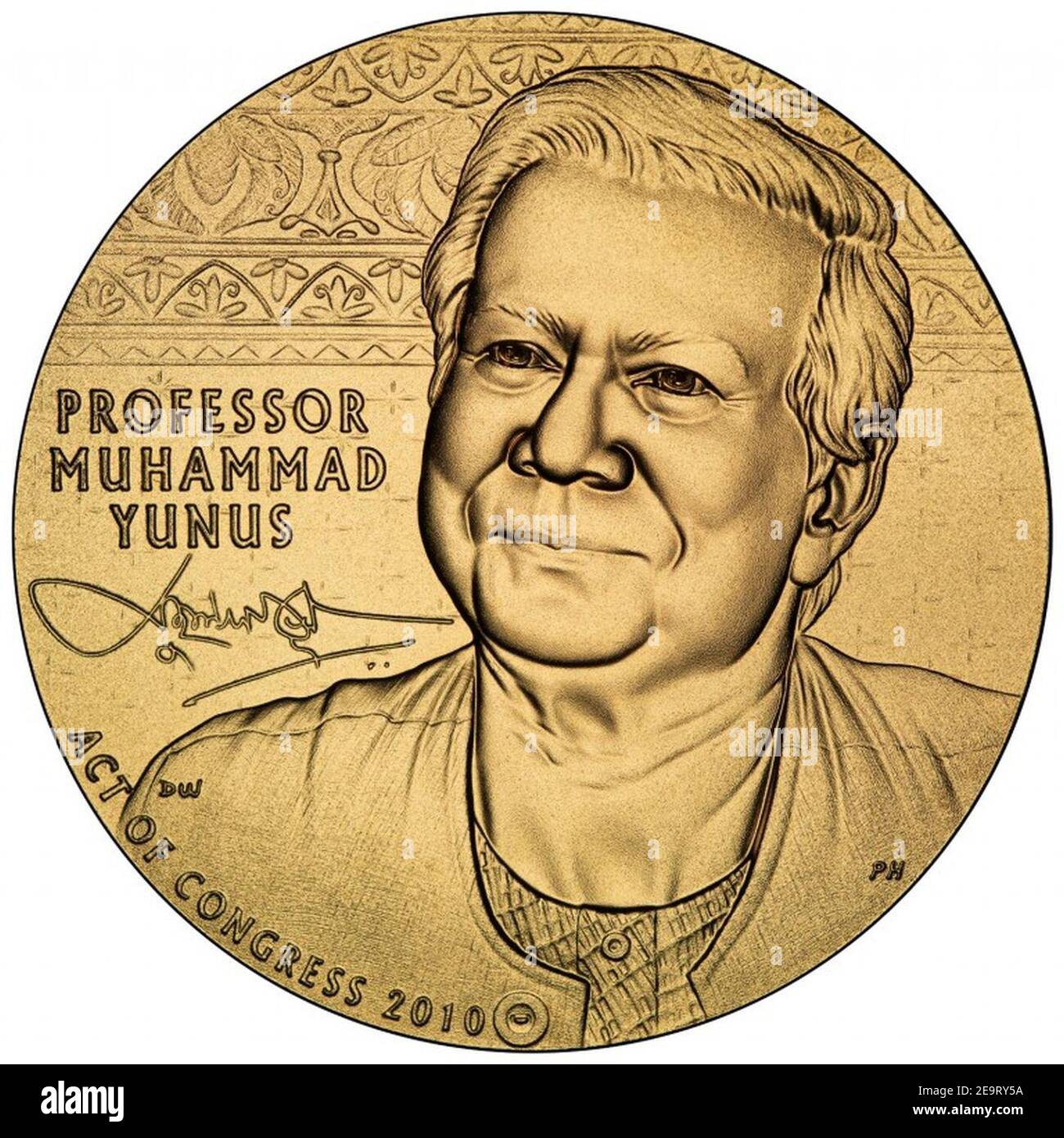 Muhammad Yunus Congressional Gold Medal Stock Photo - Alamy