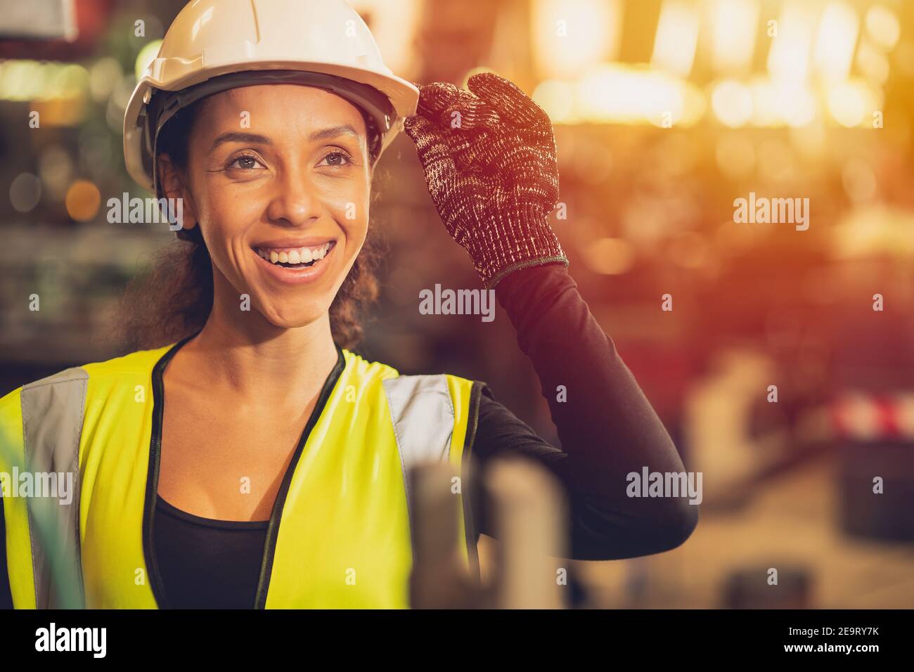 African american factory worker hi-res stock photography and images - Alamy