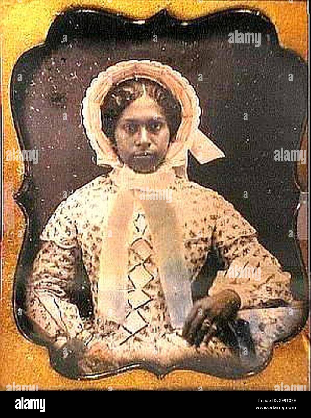 Mulatto Woman New Orleans by F. Moissenet Stock Photo - Alamy