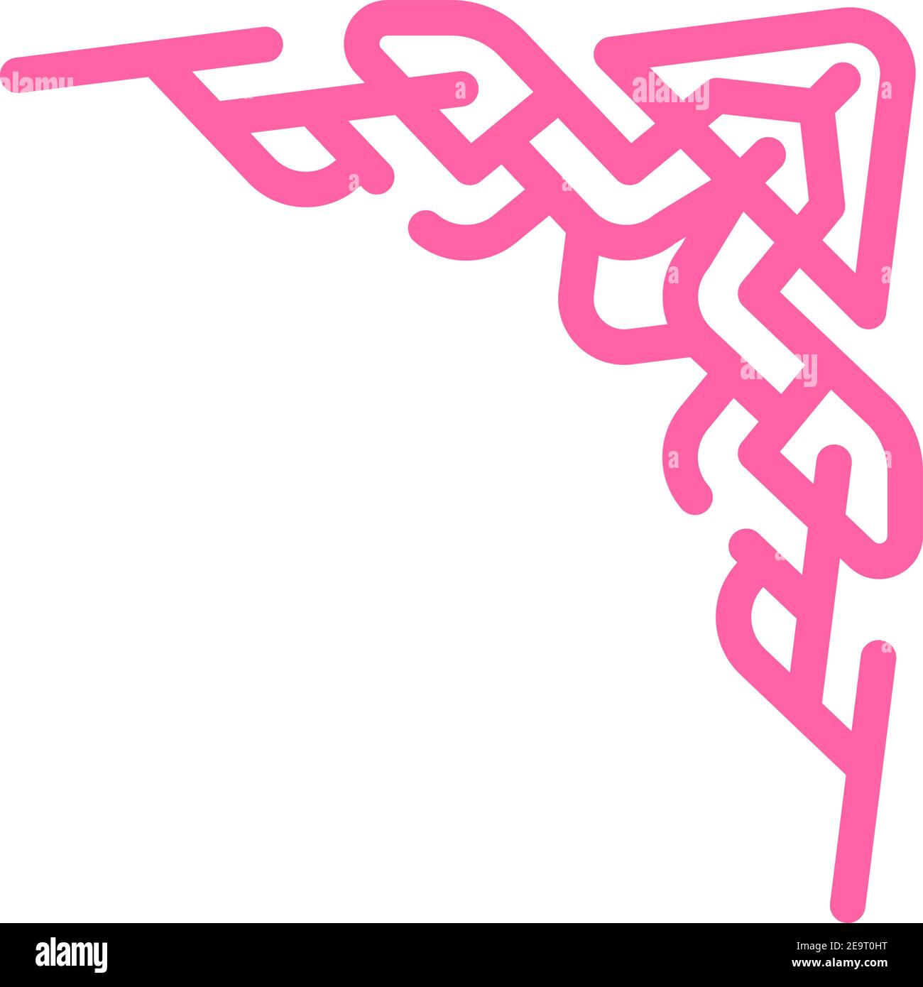 ornamental corner color icon vector illustration flat Stock Vector ...