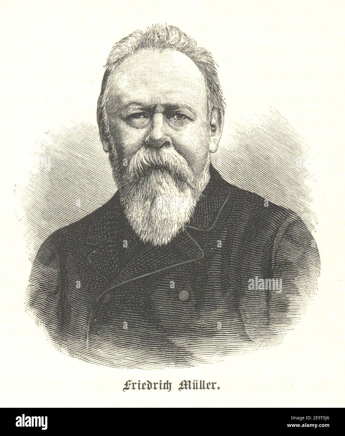 Müller Friedrich 1834-1898 Stock Photo - Alamy