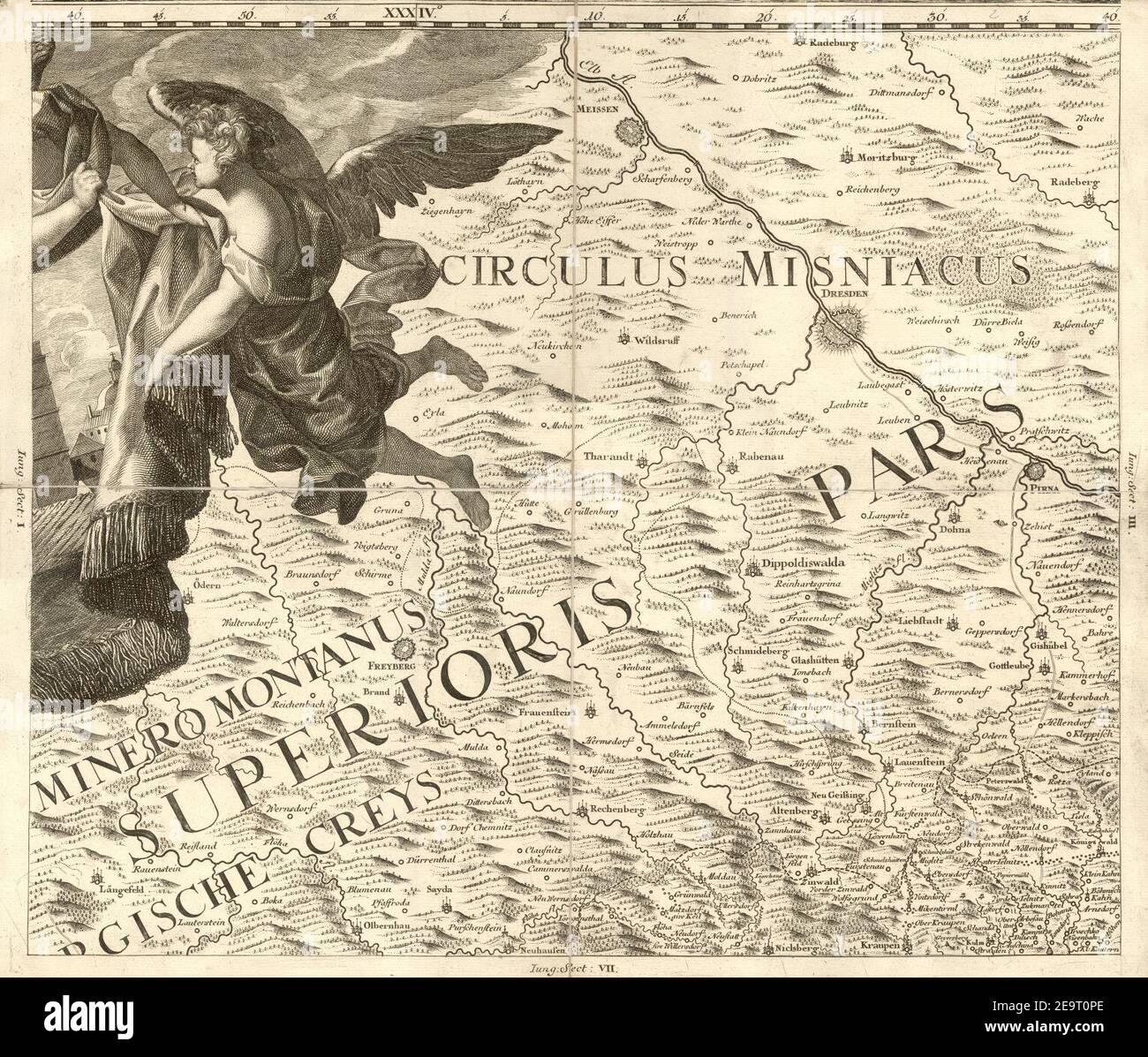 Mullerova mapa Cech 02 Stock Photo - Alamy