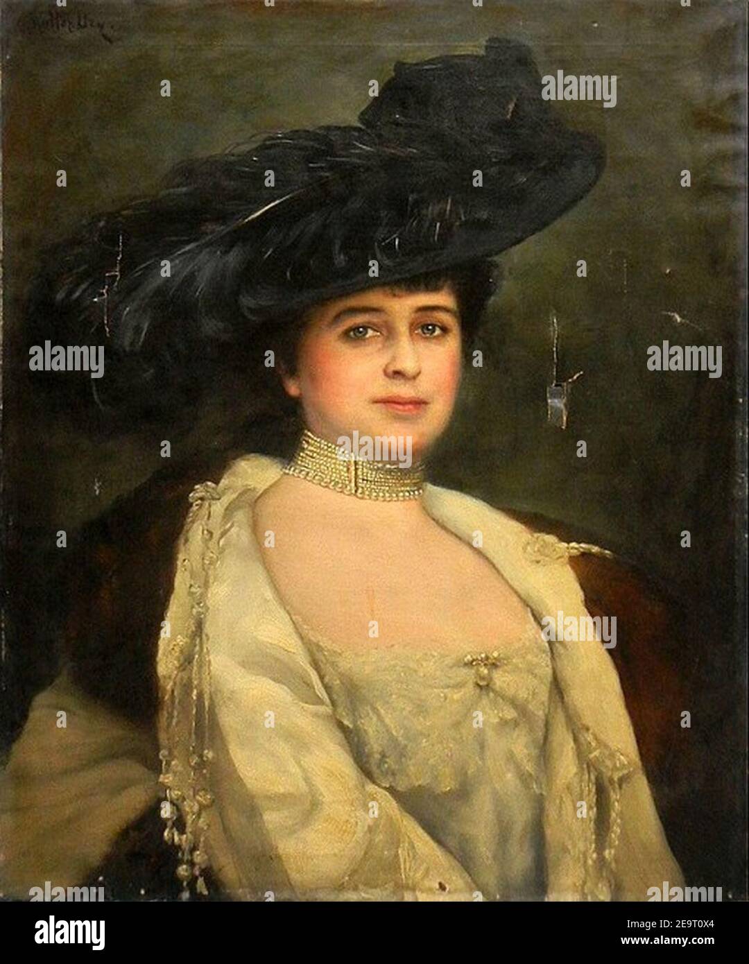 Wearing plumed hat hi-res stock photography and images - Alamy