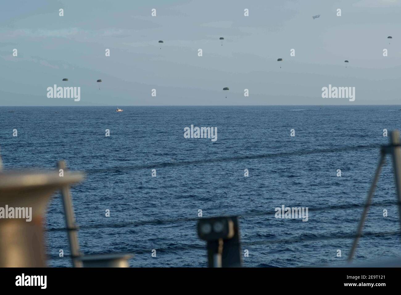 Multi Sail 2016 US Navy Ships and JMSDF Ships Steam in Formation 160308 ...
