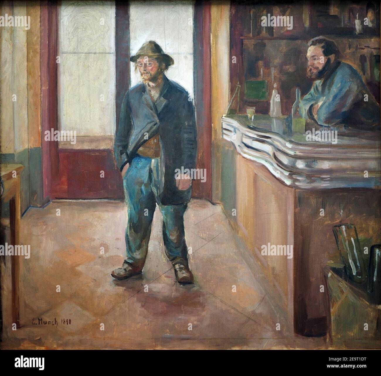 Munch In d Schenke Stock Photo - Alamy