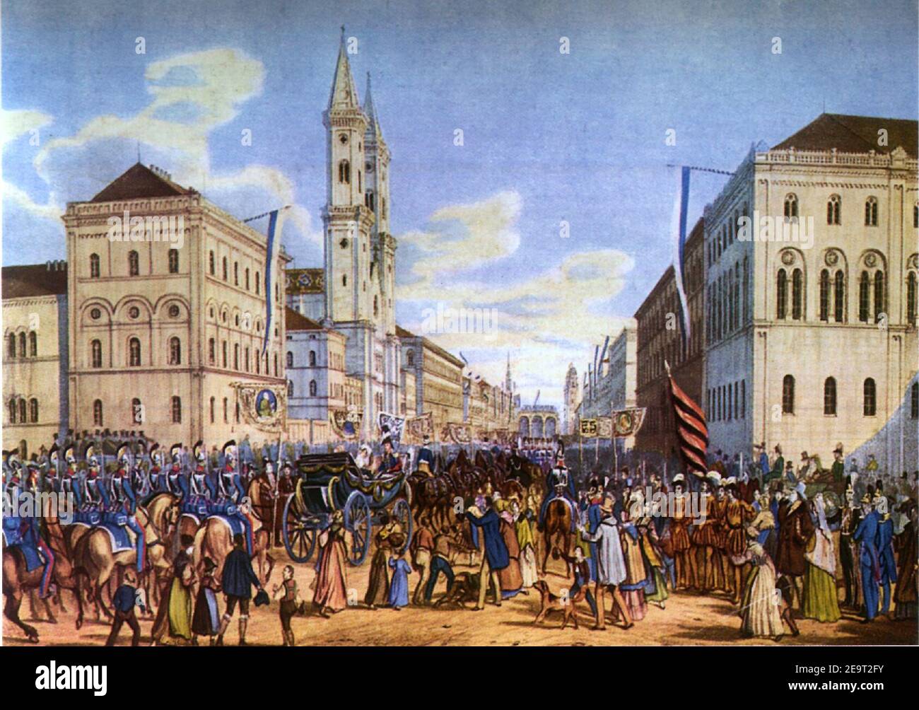 Munich ludwigstraße hi-res stock photography and images - Alamy