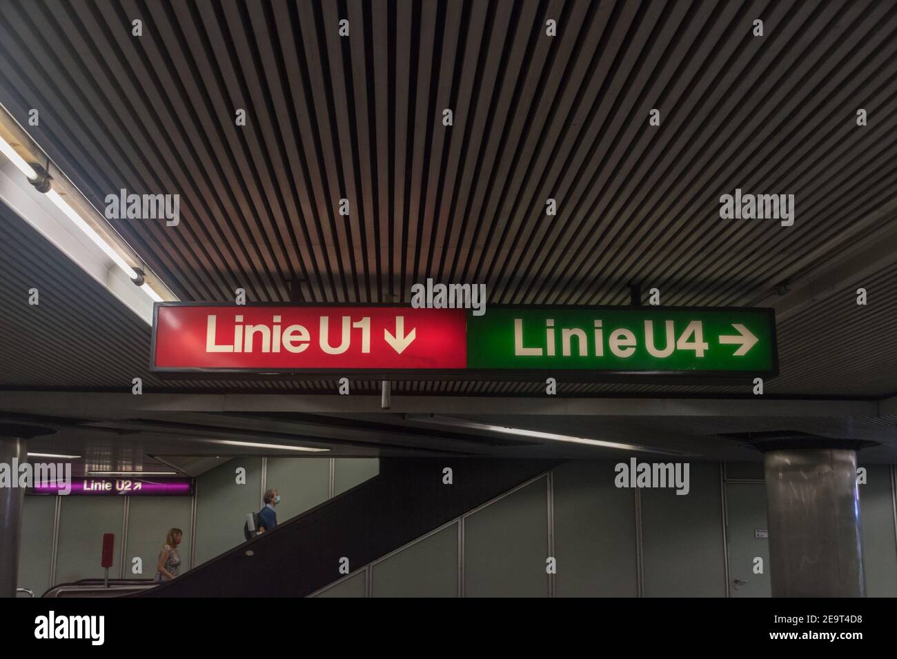 U bahn sign vienna hi-res stock photography and images - Alamy
