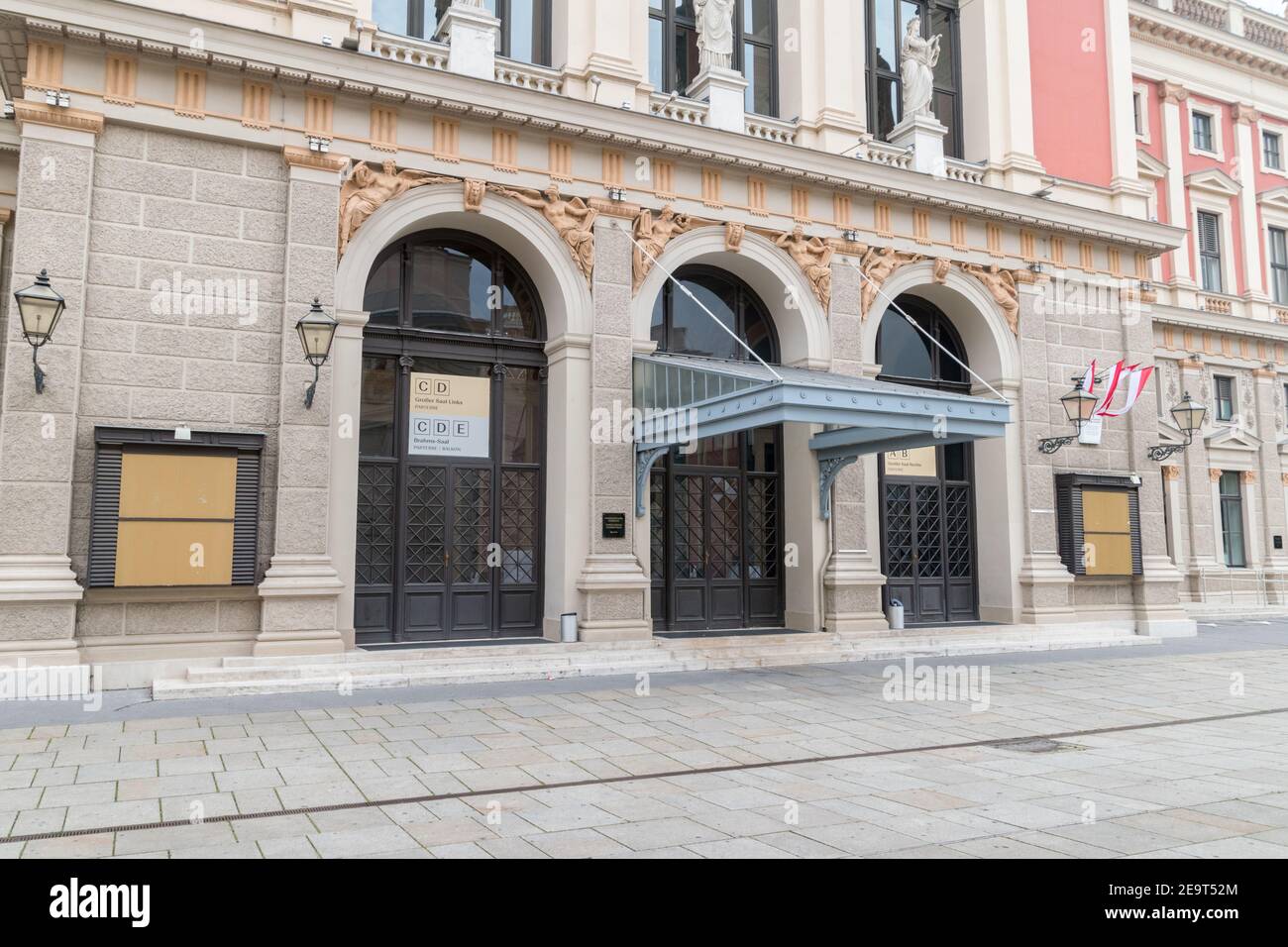 Musikverein Concert Hall Vienna High Resolution Stock Photography and ...