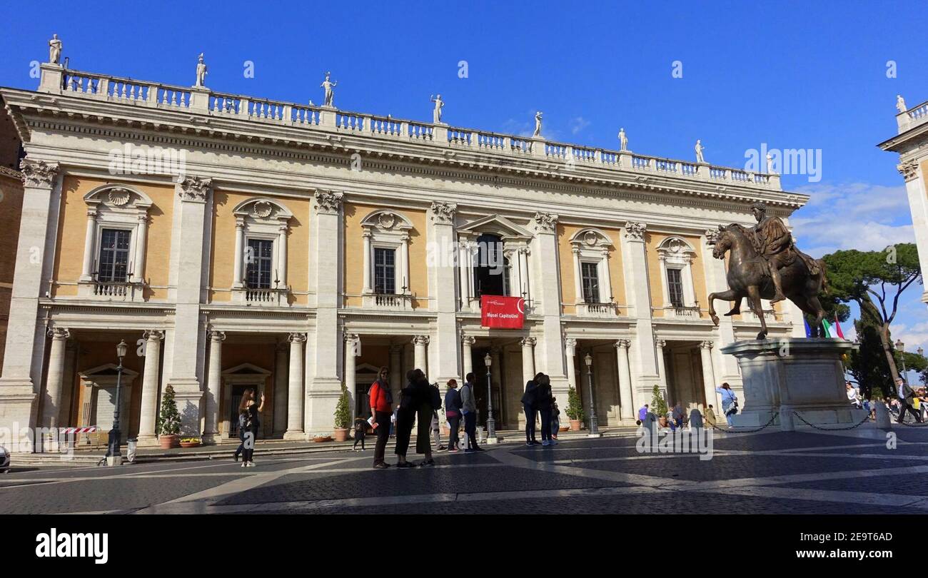 Musei Capitolini - Rome, Italy Stock Photo - Alamy