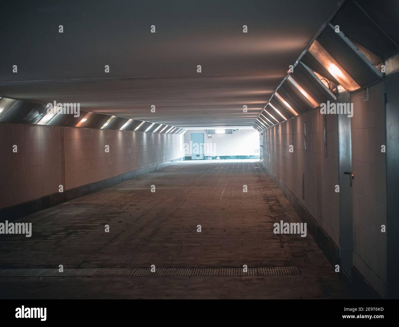 underground pedestrian crossing of the metro, Moscow Stock Photo - Alamy