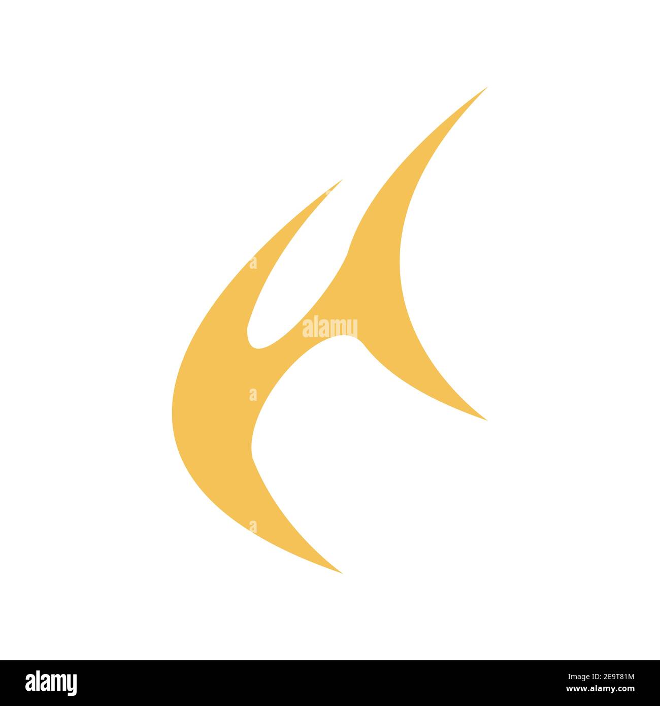 custom letter H logo that contain a textured on the letter modern style ...