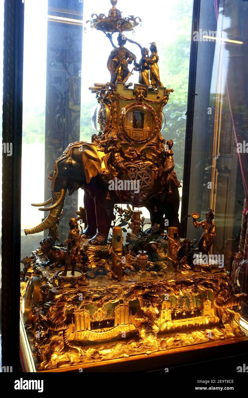 Musical automaton by Hubert Martinet, London, 1768-1772, bronze with ...