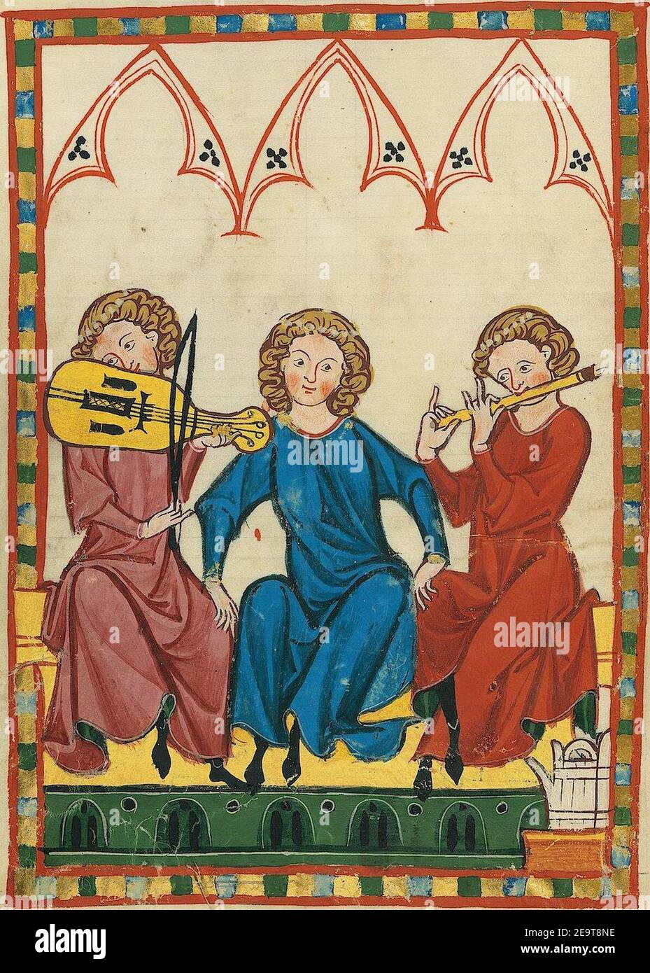 From The Codex Manesse High Resolution Stock Photography and Images - Alamy