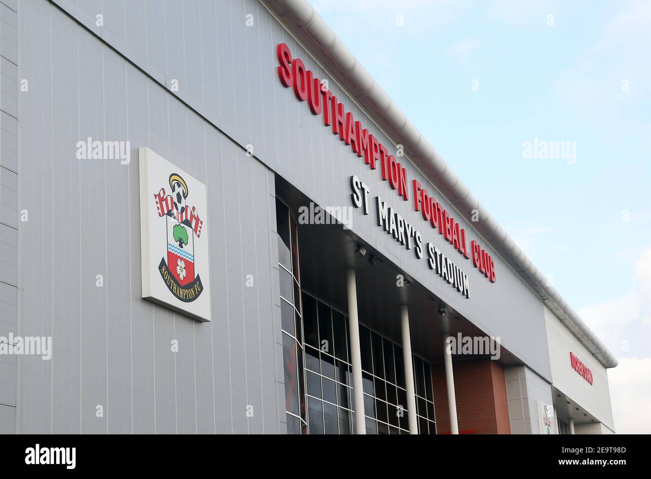 Southampton, UK. 05th Feb, 2021. St Marys Stadium, home of Southampton ...