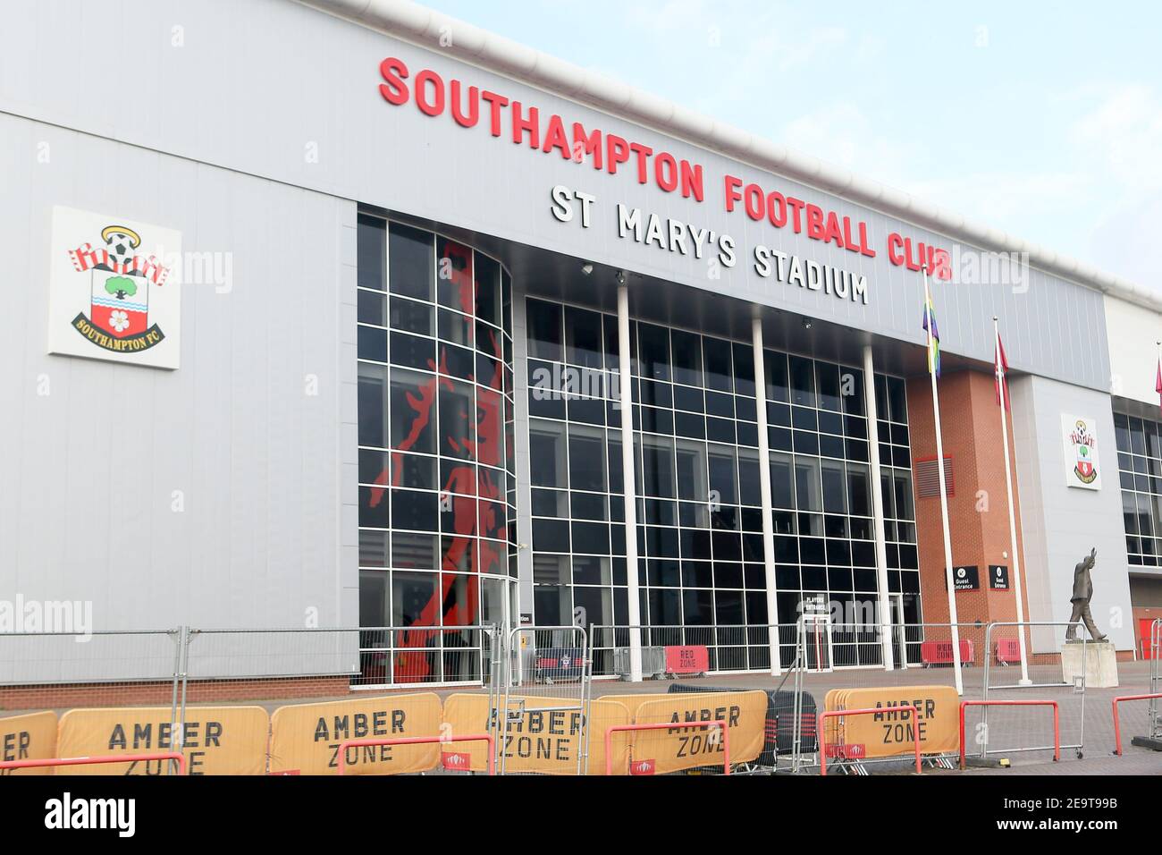 Southampton, UK. 05th Feb, 2021. St Marys Stadium, home of Southampton ...