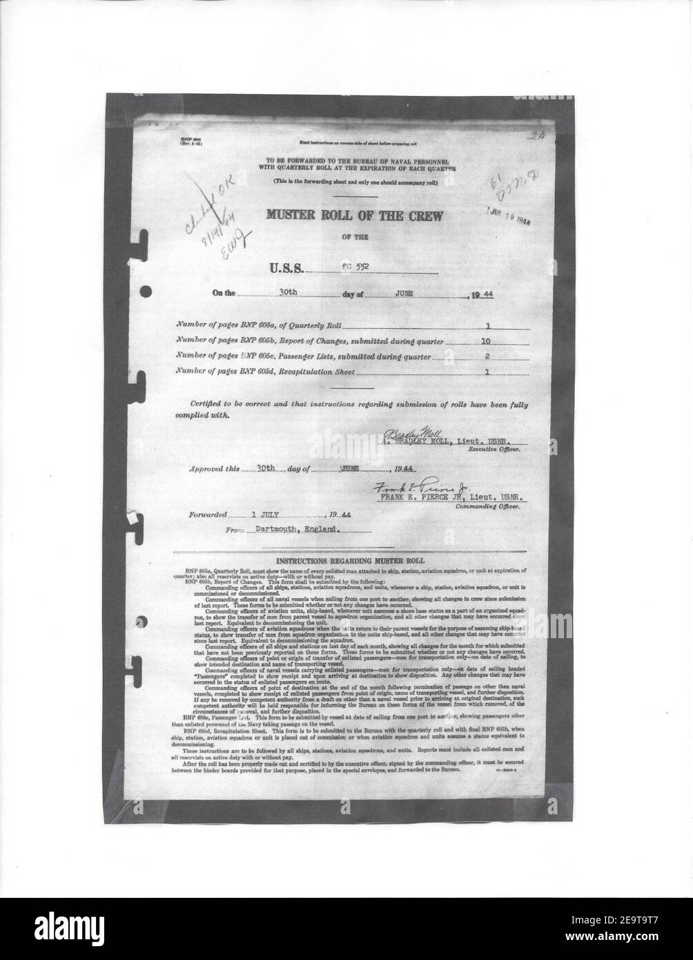 Muster roll hi-res stock photography and images - Alamy