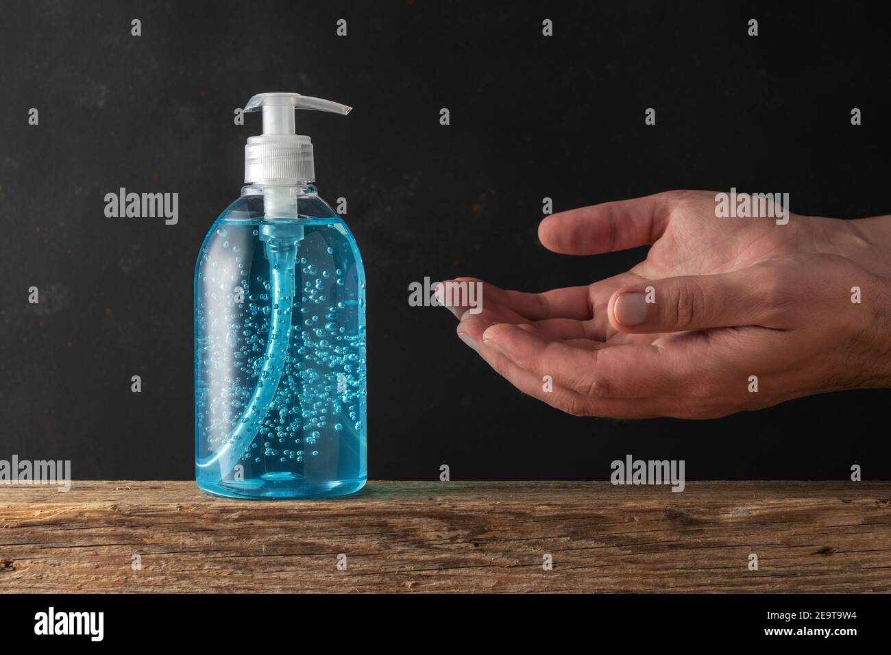 Using hand gel hi-res stock photography and images - Alamy