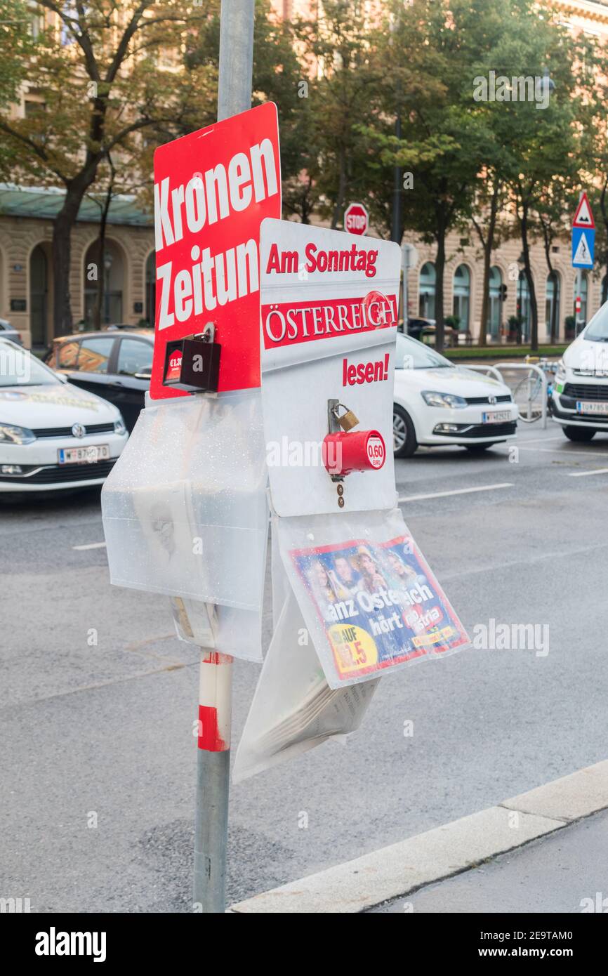 Austrian daily newspaper hi-res stock photography and images - Alamy