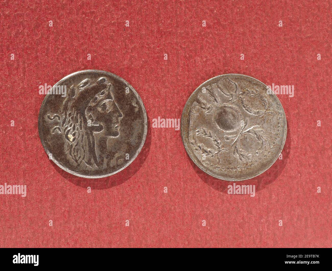 ancient roman coins Stock Photo - Alamy