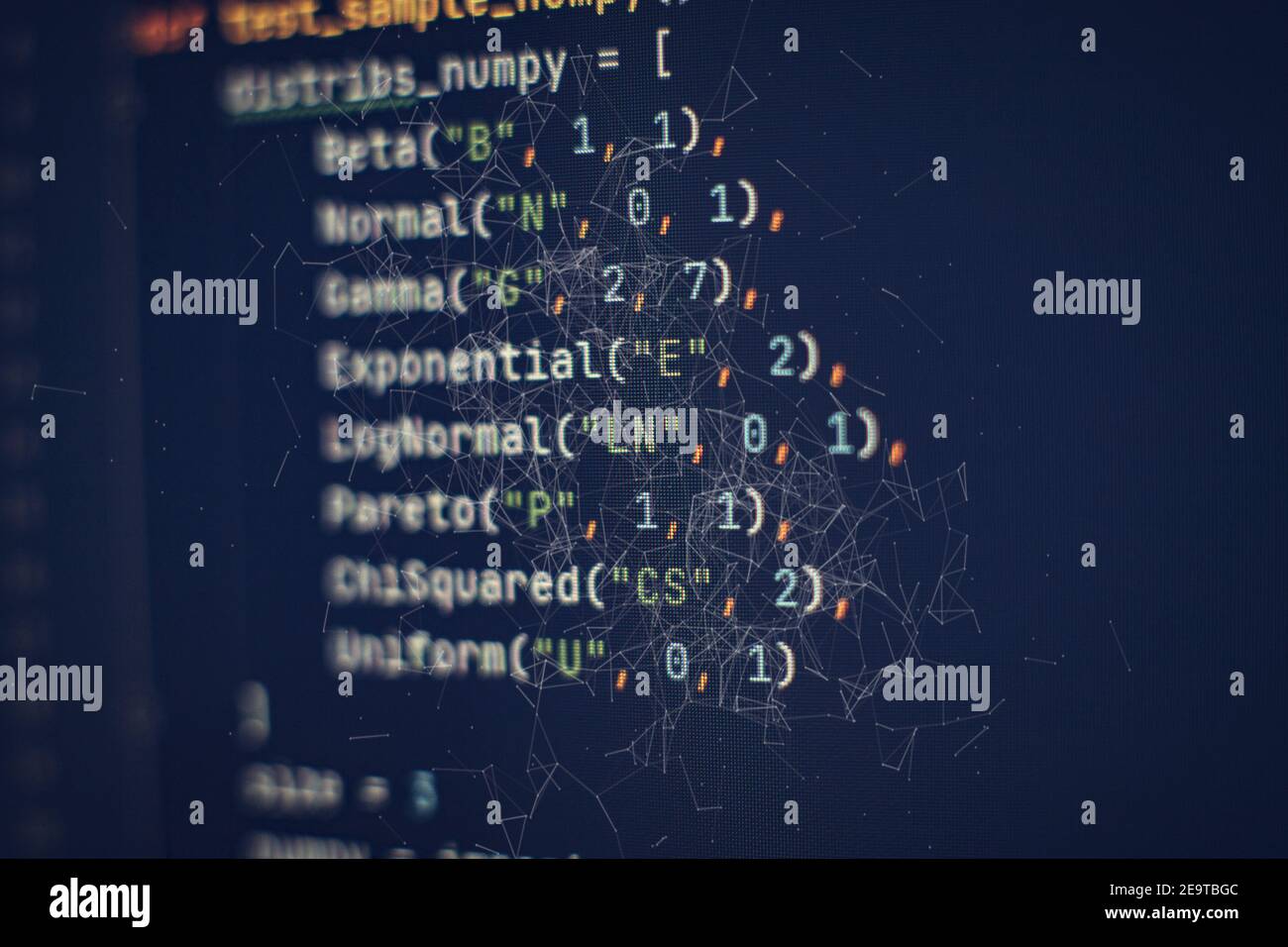 Binary codes on screen hi-res stock photography and images - Alamy