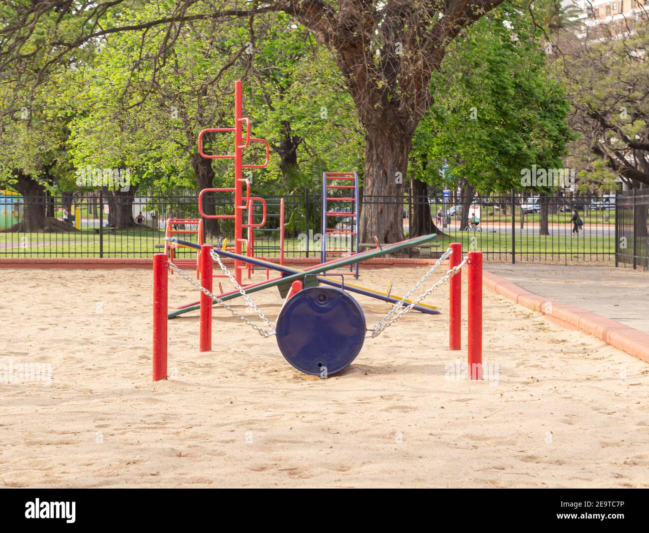 Empty fun park hi-res stock photography and images - Alamy