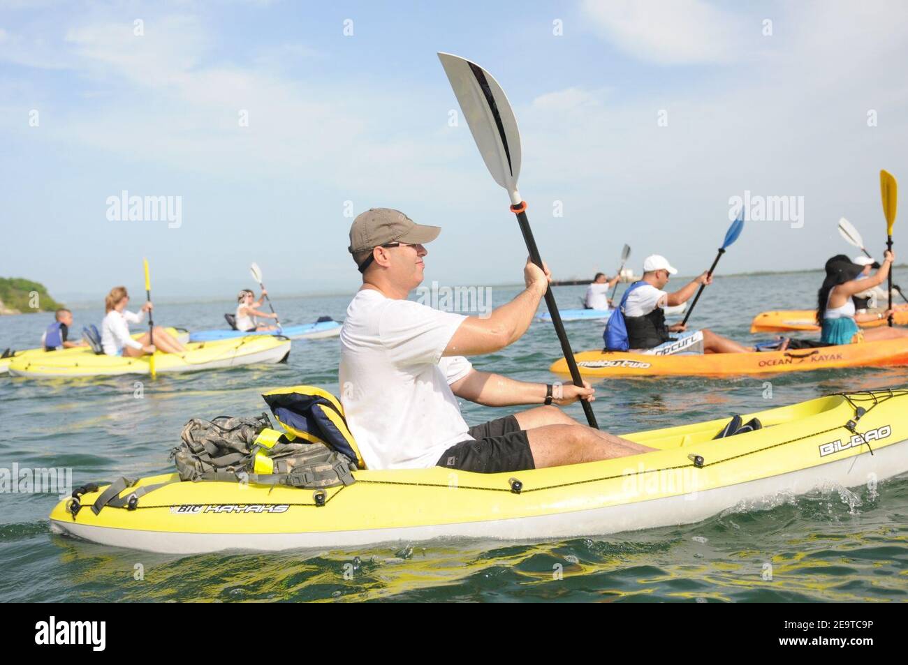 MWR GTMO kayaking 110710 Stock Photo - Alamy