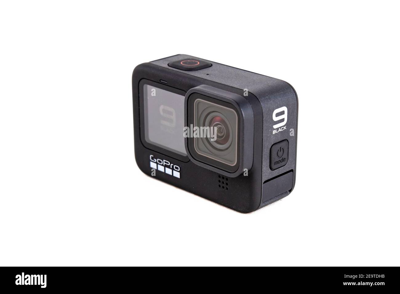 moscow, russia - Novemner 11, 2020: new flagship action camera gopro ...