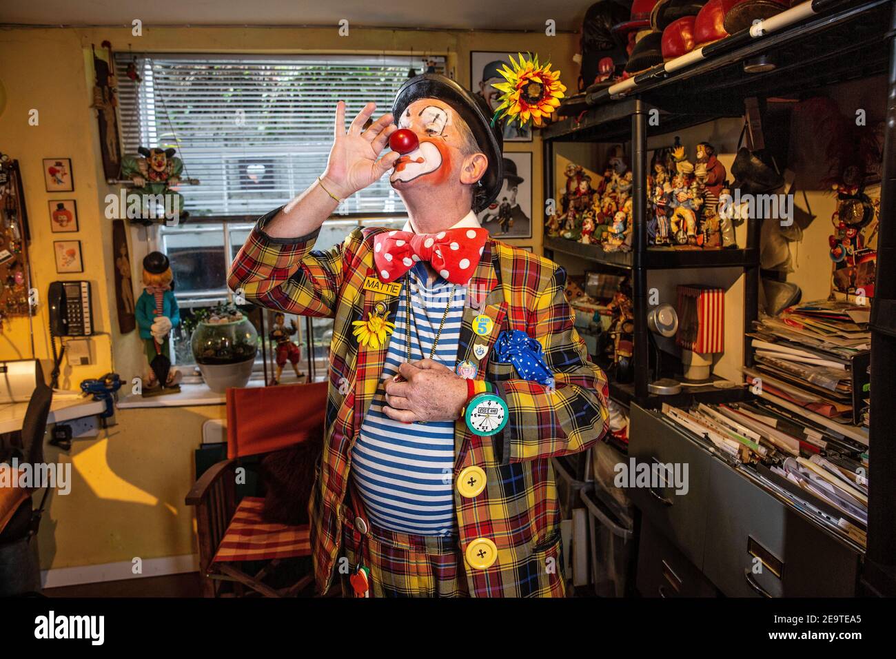 Coco the clown hi-res stock photography and images - Alamy
