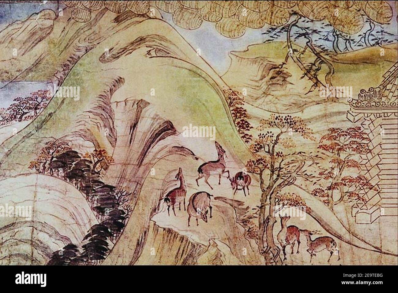 Myoren sending back the rice Stock Photo - Alamy