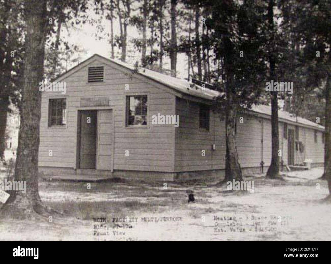 Myrtle Beach Army Airfield rec center Stock Photo - Alamy