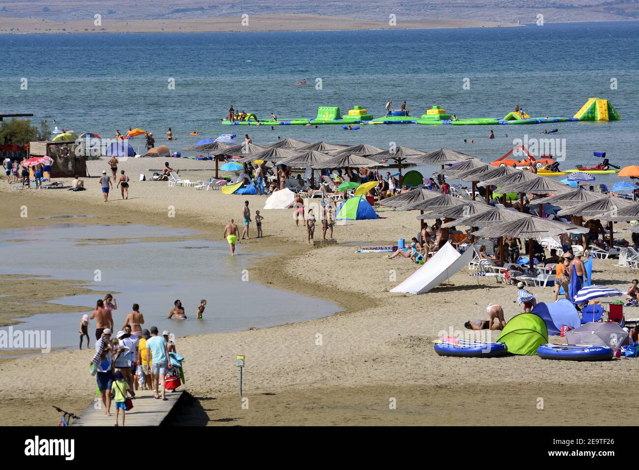 Queen Beach in Nin, Croatia Stock Photo - Alamy