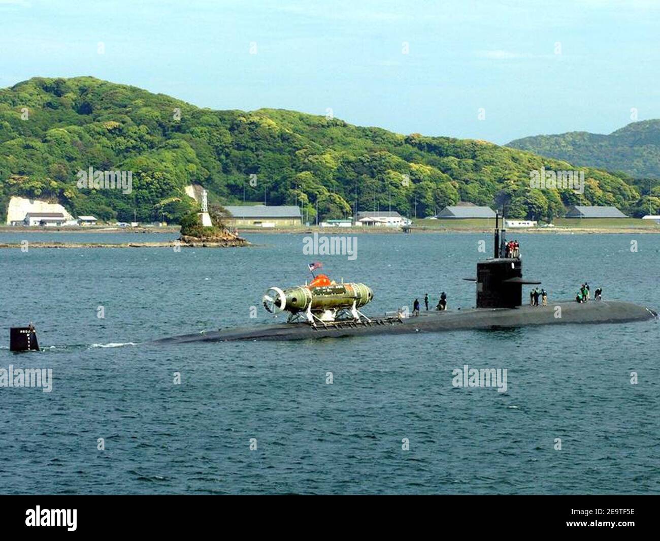 Mystic (DSRV-1)aboard USS La Jolla (SSN-701 Stock Photo - Alamy