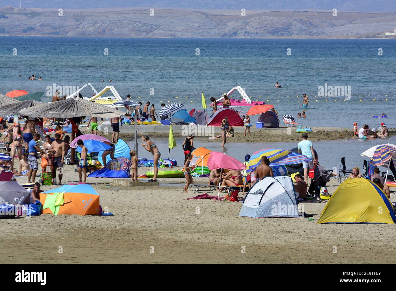 Queen Beach in Nin, Croatia Stock Photo - Alamy