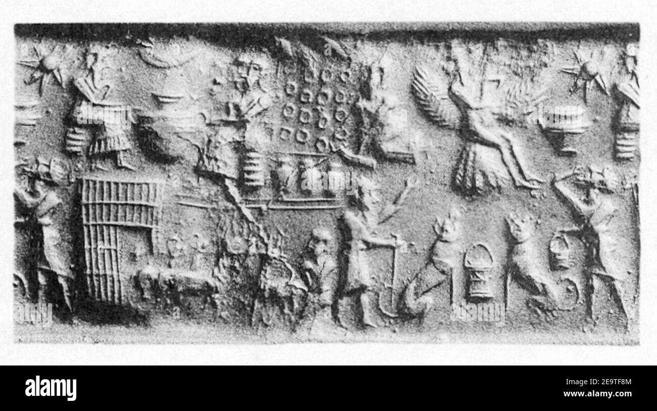 Myth of Etana Stock Photo - Alamy