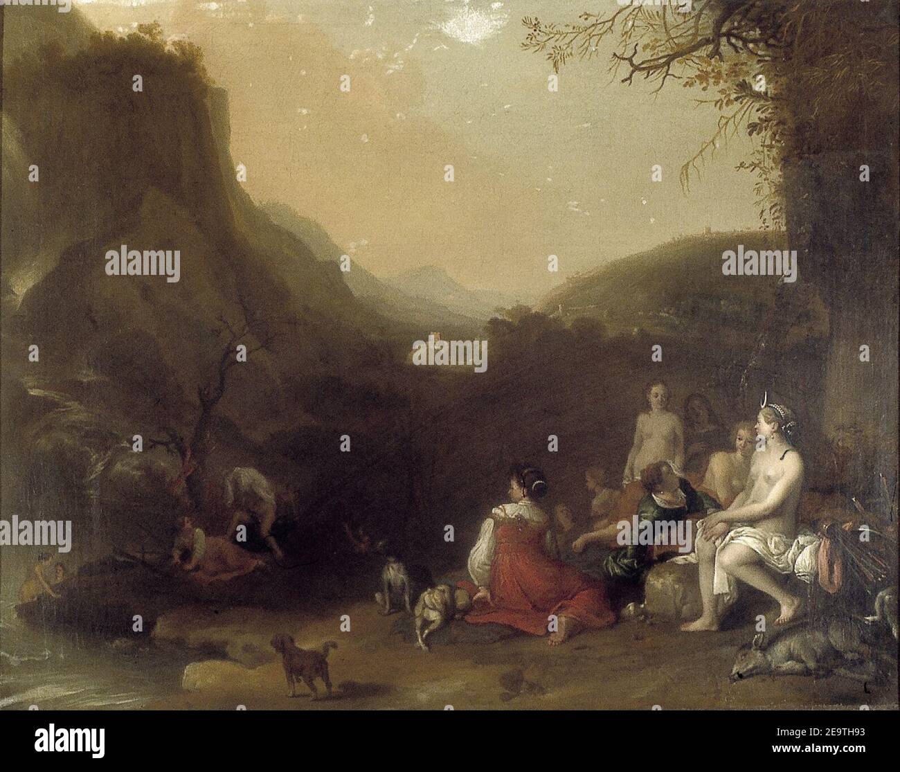 Diana en haar nimfen hi-res stock photography and images - Alamy