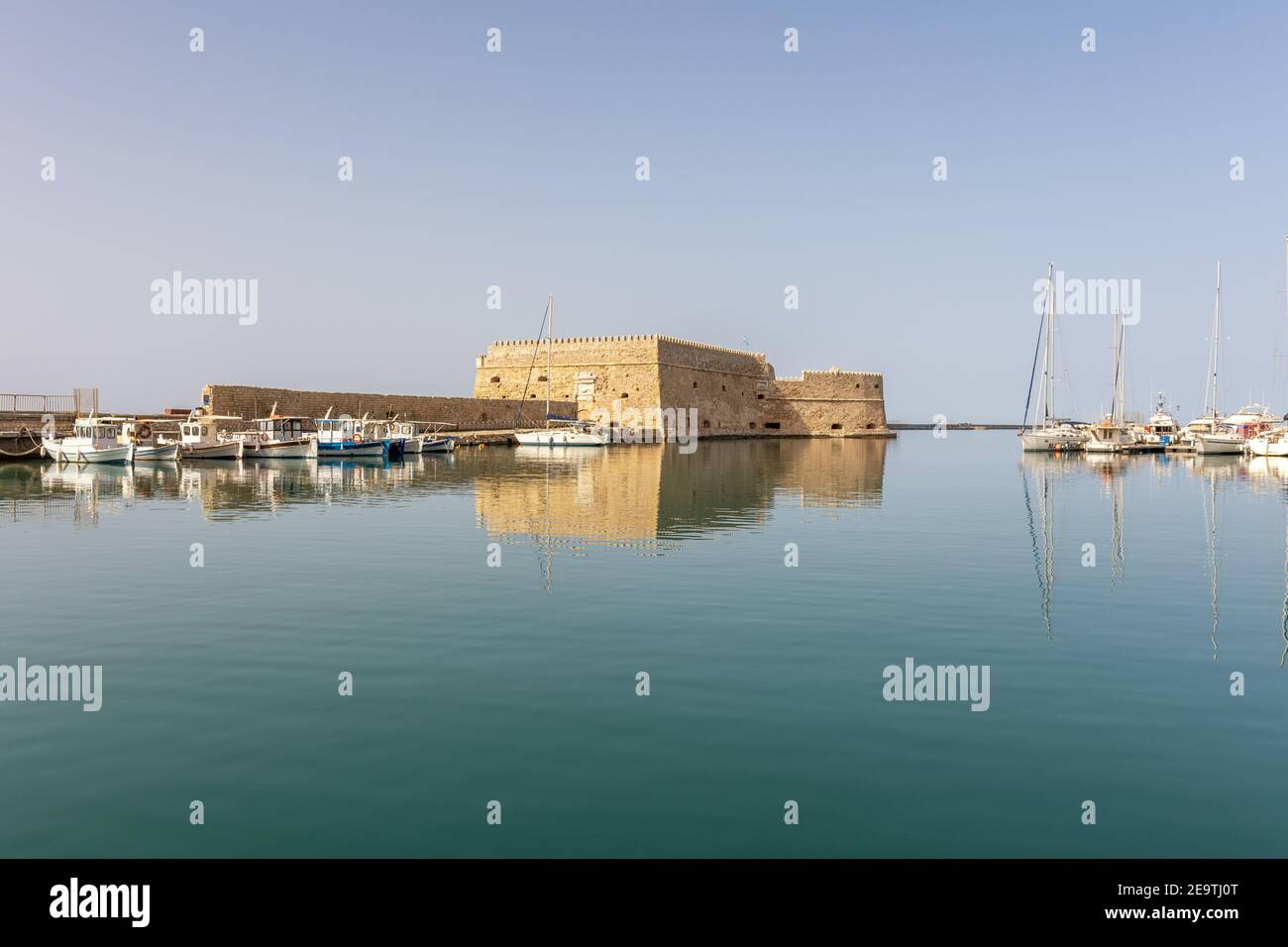 Venetian fort koules port heraklion hi-res stock photography and images ...