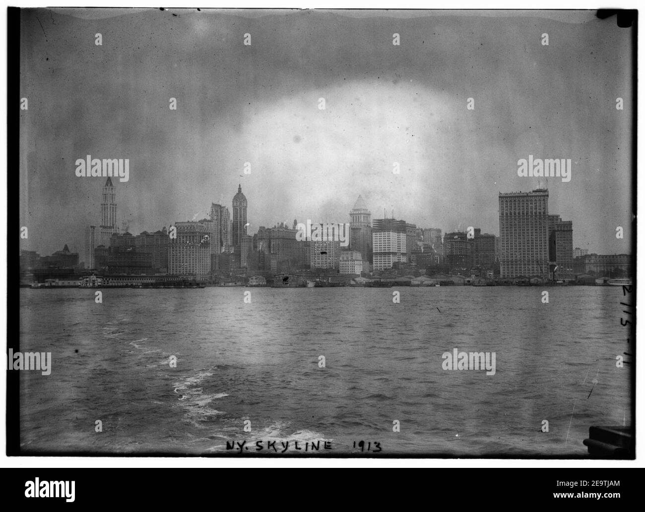 N.Y. Skyline, 1913 Stock Photo - Alamy