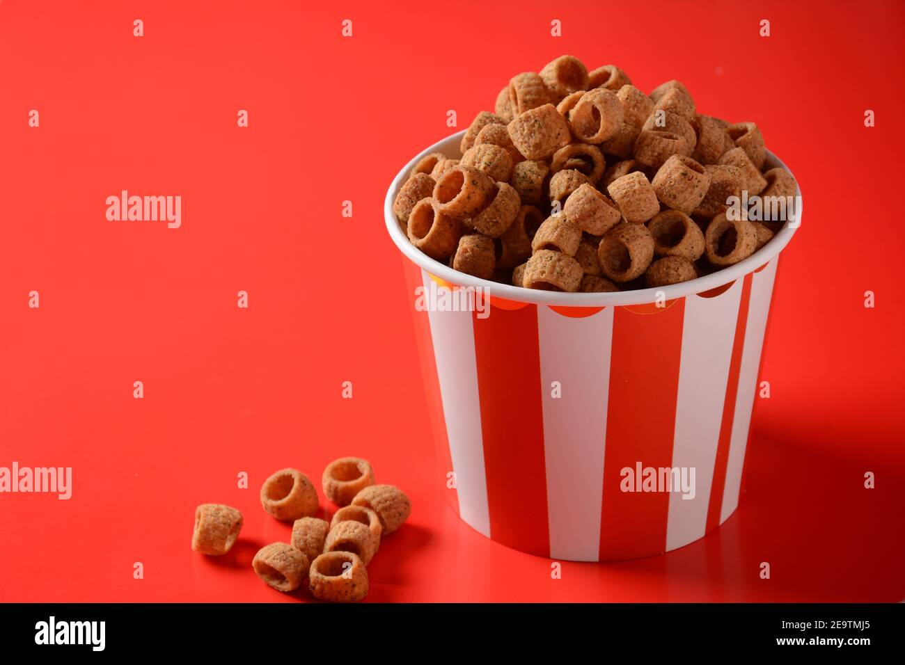 Israeli Bissli - wheat snacks with different flavors and shapes Stock ...