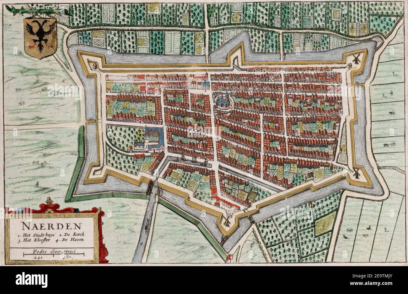 Naarden (Atlas van Loon Stock Photo - Alamy