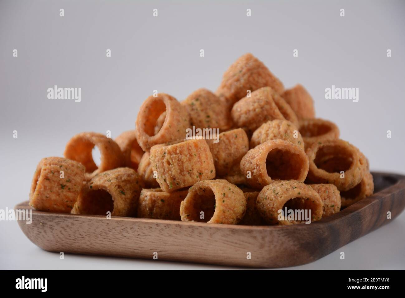 Israeli Bissli - wheat snacks with different flavors and shapes Stock ...
