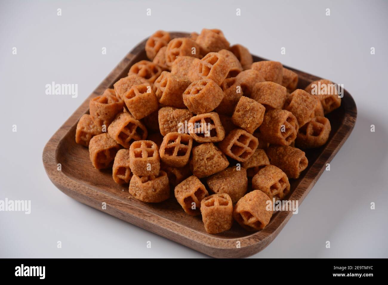 Israeli Bissli - wheat snacks with different flavors and shapes Stock ...