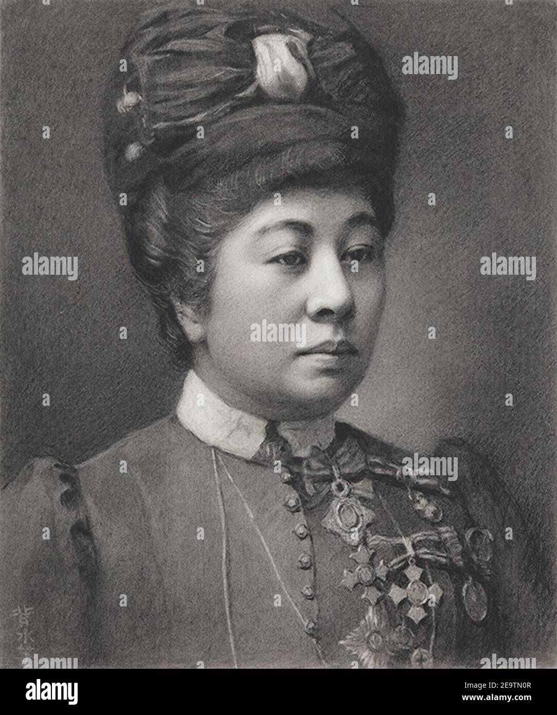 Nabeshima Nagako by Takagi Haisui (Chokokan Stock Photo - Alamy