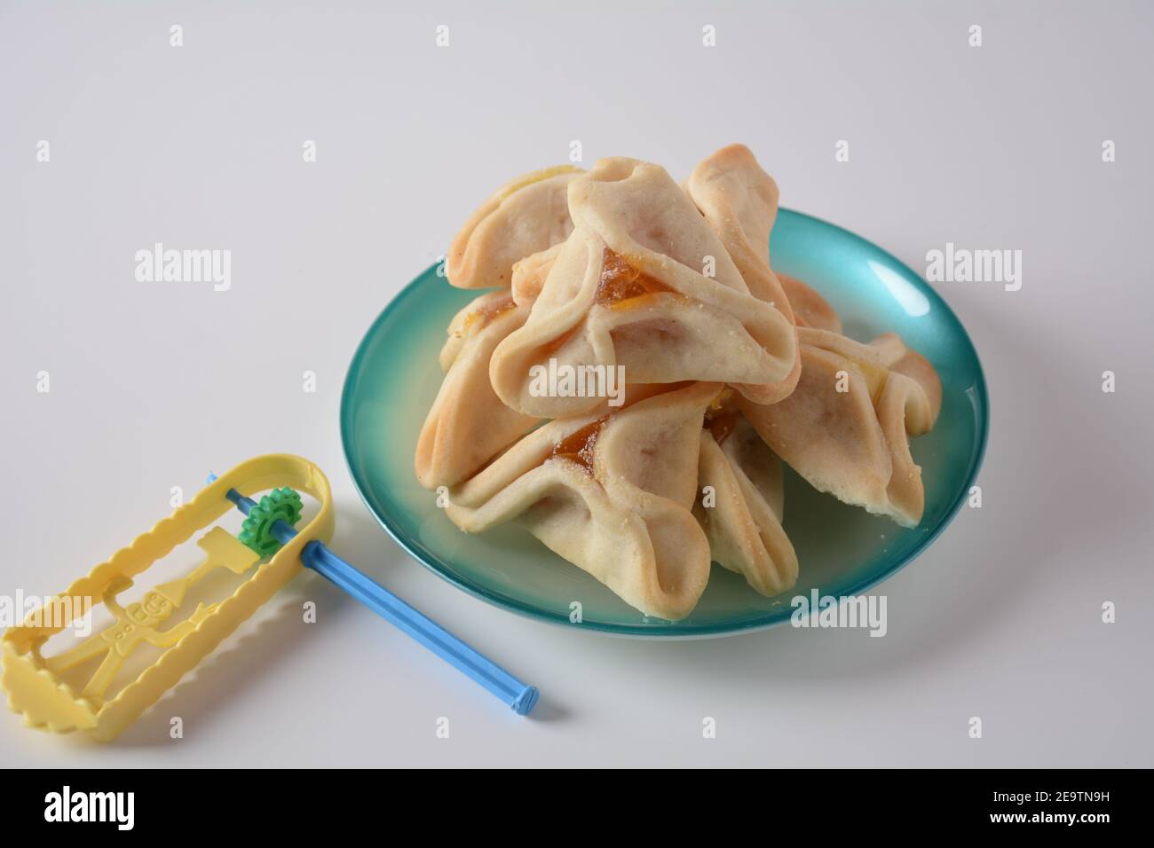 Tasty Hamantaschen, triangular filled-pocket cookies or 'Haman's ears ...